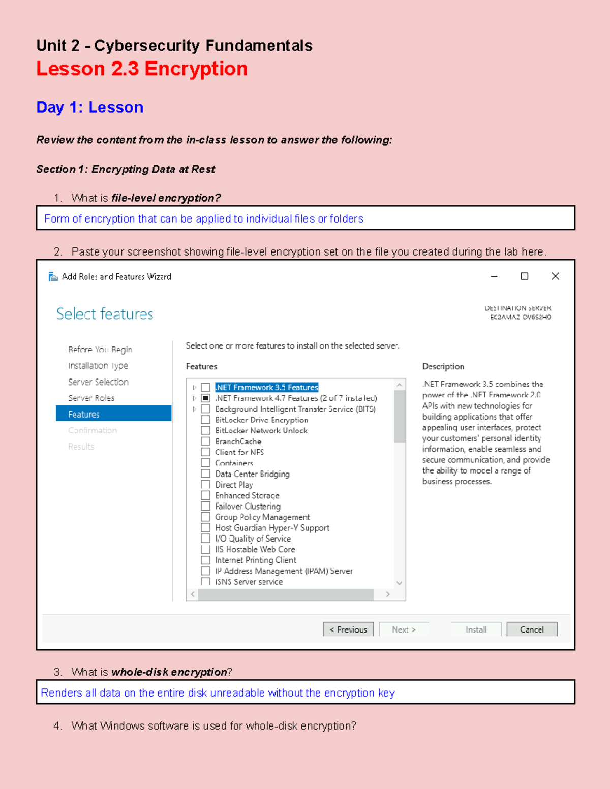 Brian Resau Digital Notebook 23 99172863 Notebook Unit 2 Cybersecurity Fundamentals 