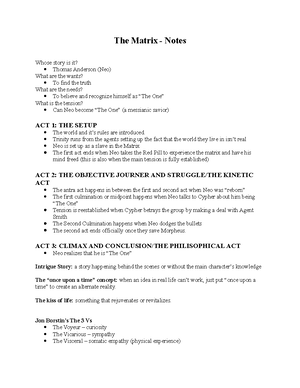 The School of Rock - Notes - The School of Rock - Notes Whose story is ...