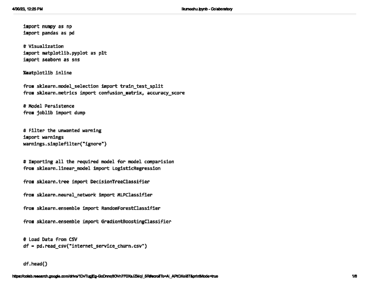 Logistic Regression Starter - Computer Science - Studocu