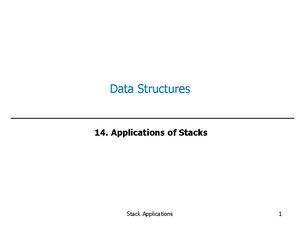 Chapter 18 - AVL Trees - Data Structures 18. AVL Trees Balanced and ...
