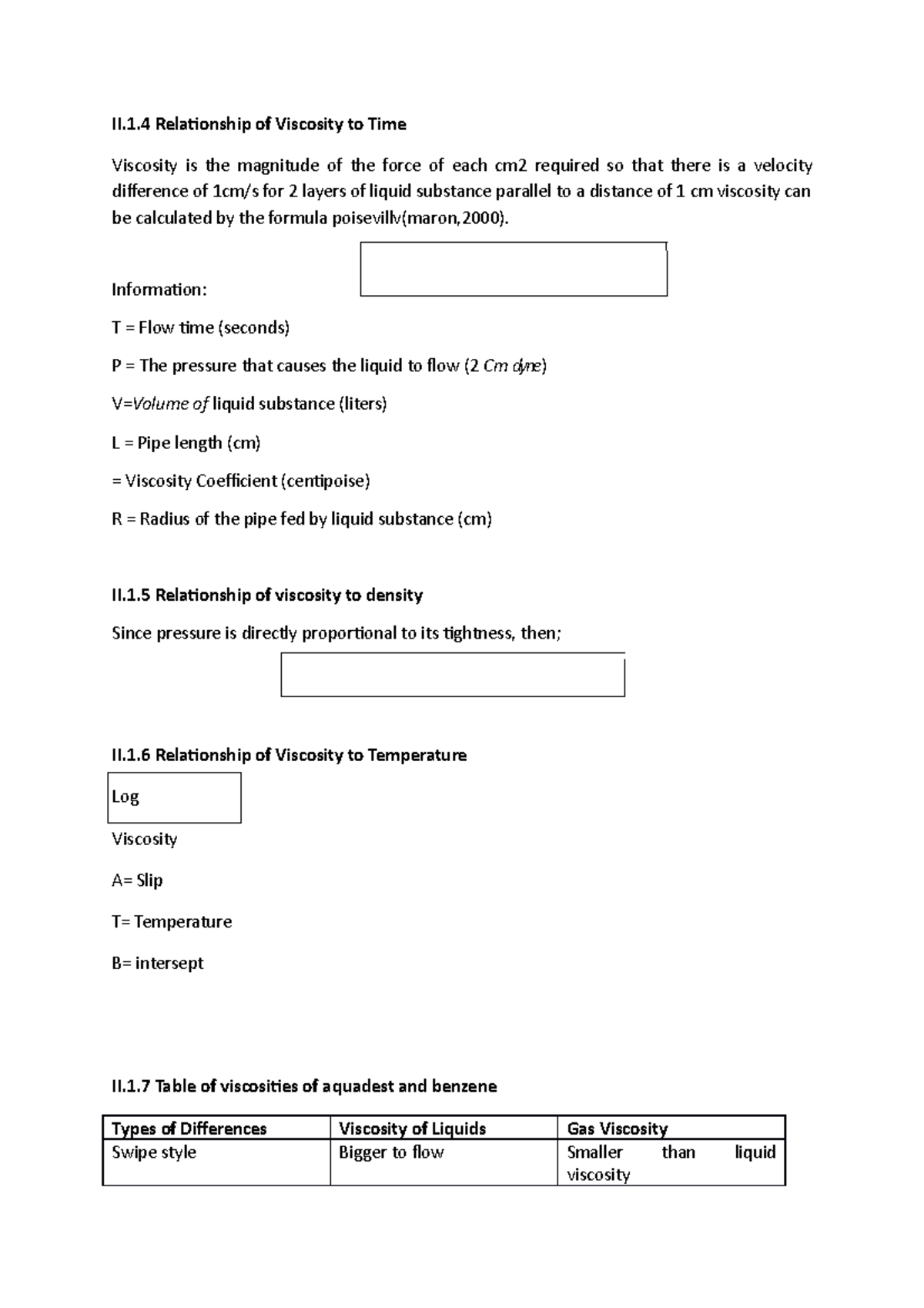 Relationship of Viscosity to Time - II.1 Relationship of Viscosity to ...