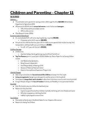 Notes Chapter 6 - Marriage Relationships - Notes Chapter 6 - Marriage ...