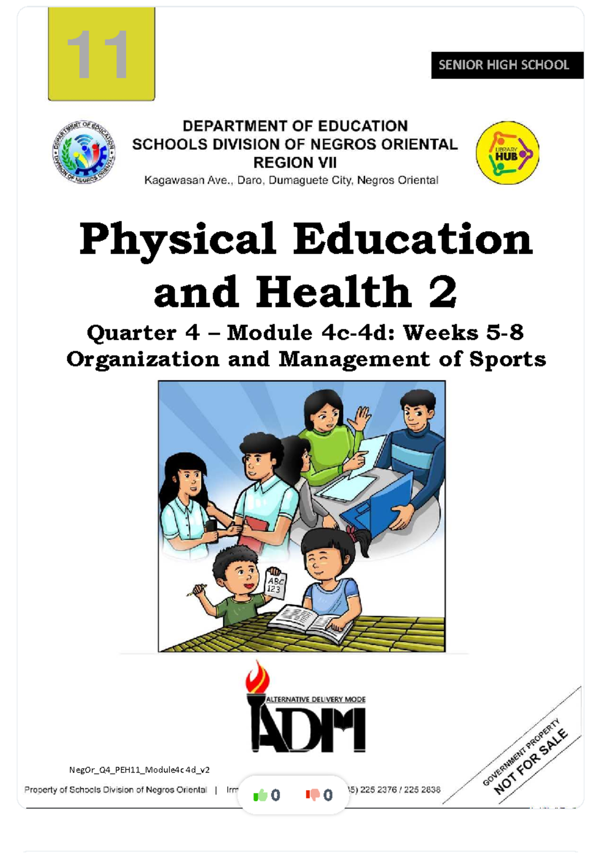 HOPE 2 Q4 PPT 4 - N/A - 11 SENIOR HIGH SCHOOL Physical Education and ...