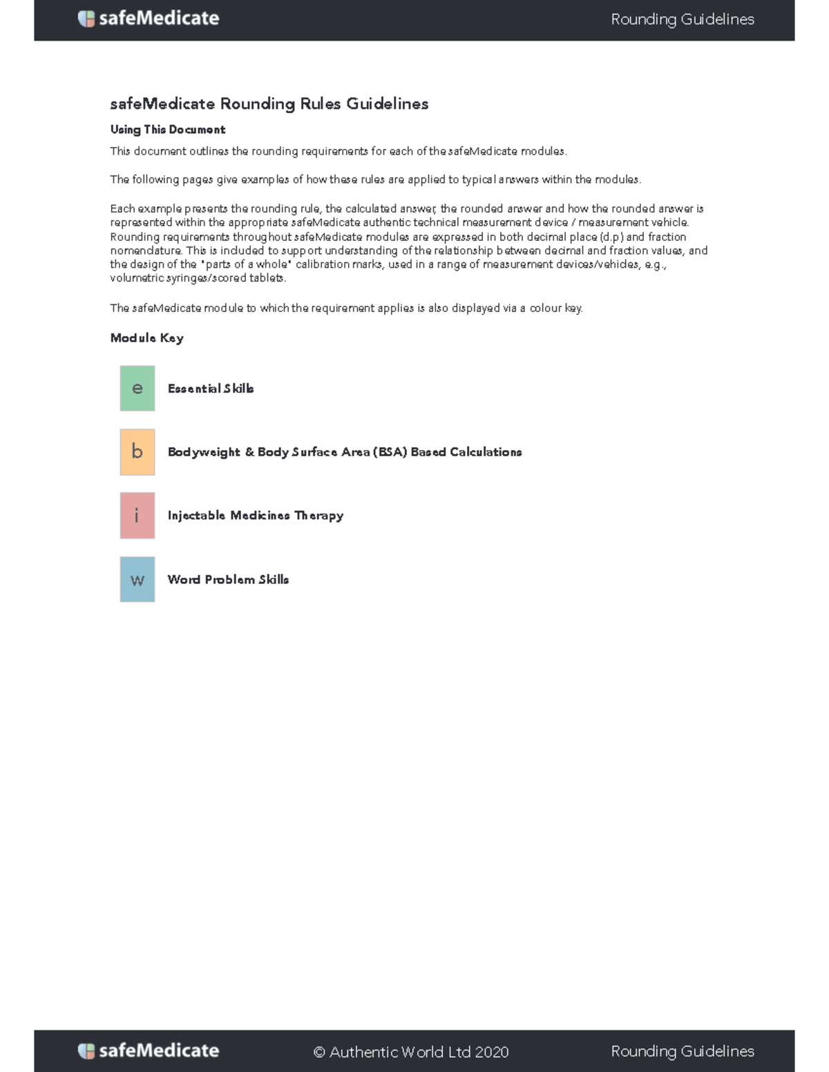 Rounding rules 1 - rounding - Rounding Guidelines Essential Skills ...