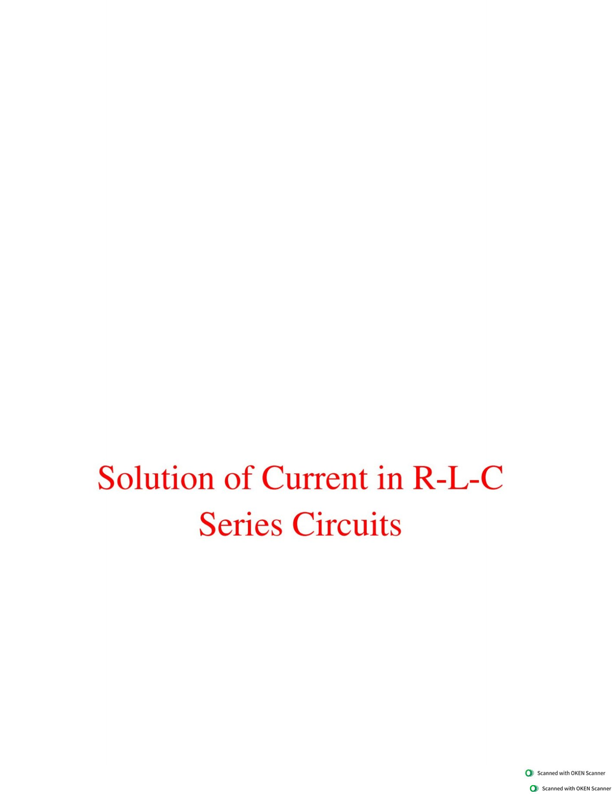 Single- Phase AC Circuits - Electrical engineering - Studocu