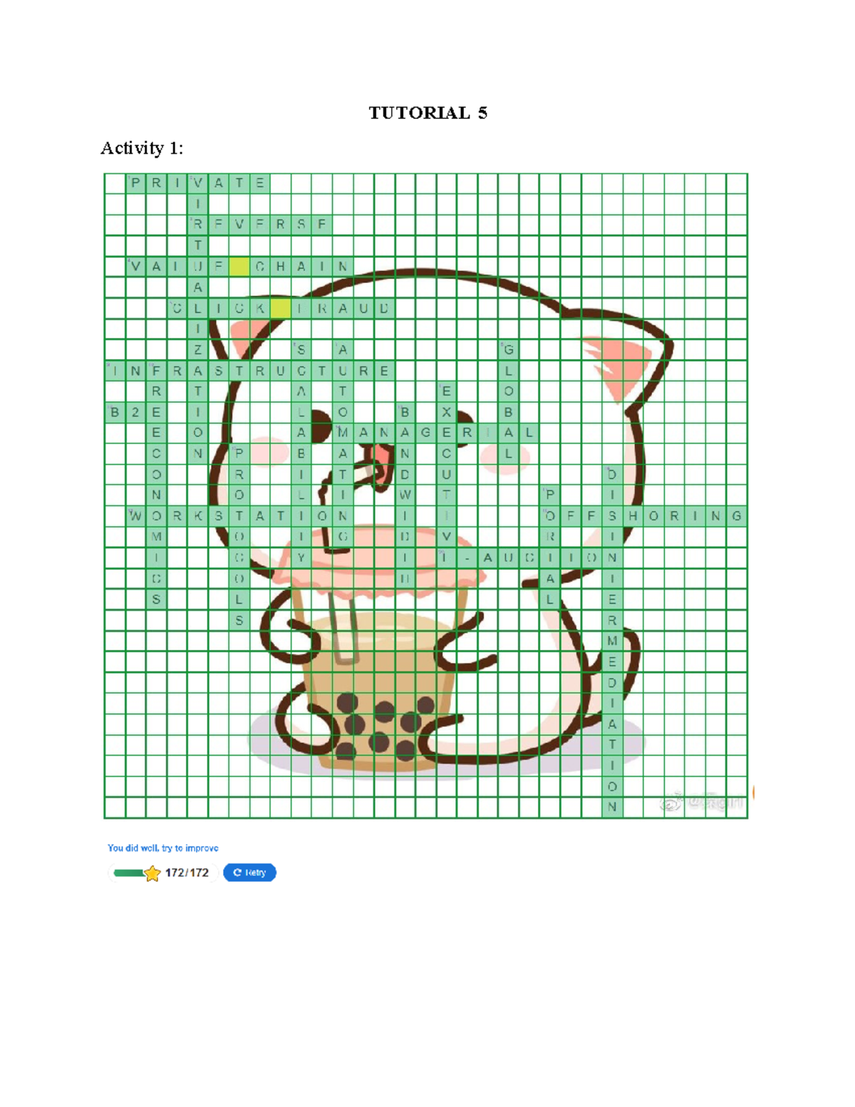 Tut05 - Tutorial 05 eis 2024 - TUTORIAL 5 Activity 1: Activity 3: Why is AI largely concentrated ...