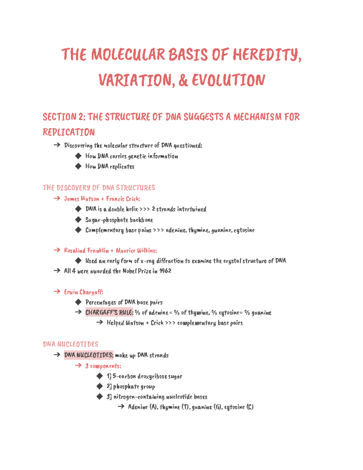 The Molecular Basis of Heredity, Variation, and Evolution - T󰉀E 󰈱󰈮L󰉈󰉑U󰈳󰉝R 󰉗󰉚󰈟IS 󰈮󰉇 󰈿󰉈RE󰉍󰈾󰈙Y ...