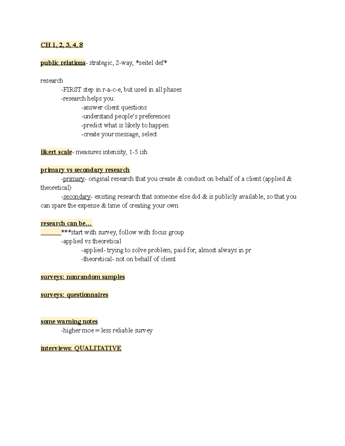 Pr exam 1 9-24-18 - Professor Stephanie Smith, Principles of Public ...