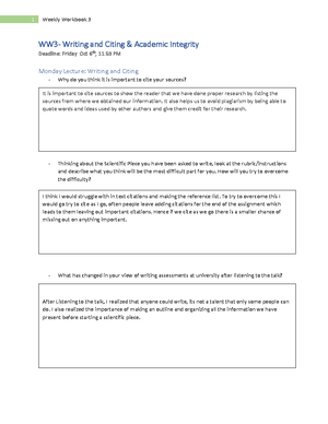 WW9 - Weekly Workbook 9 - WW9 – Mental Health and Resilience ...