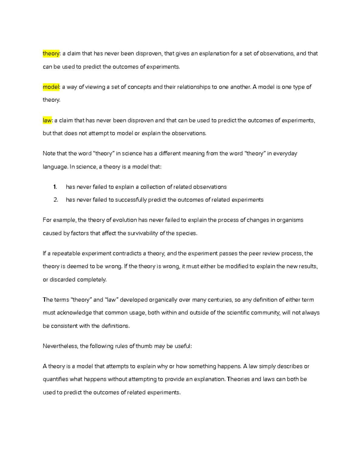 Chemistry Notes 2 Theory A Claim That Has Never Been Disproven chemistry-notes-2-theory-a-claim-that-has-never-been-disproven