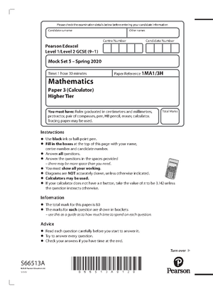 AQA 8300 1F PQP 2023PP1 - AQA 8300/1F 2023 Practice Paper Set 1 ...
