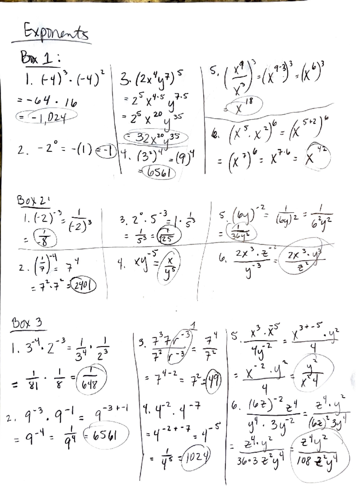 First Day notes Practice Problems KEY - MATH 2321 - Studocu