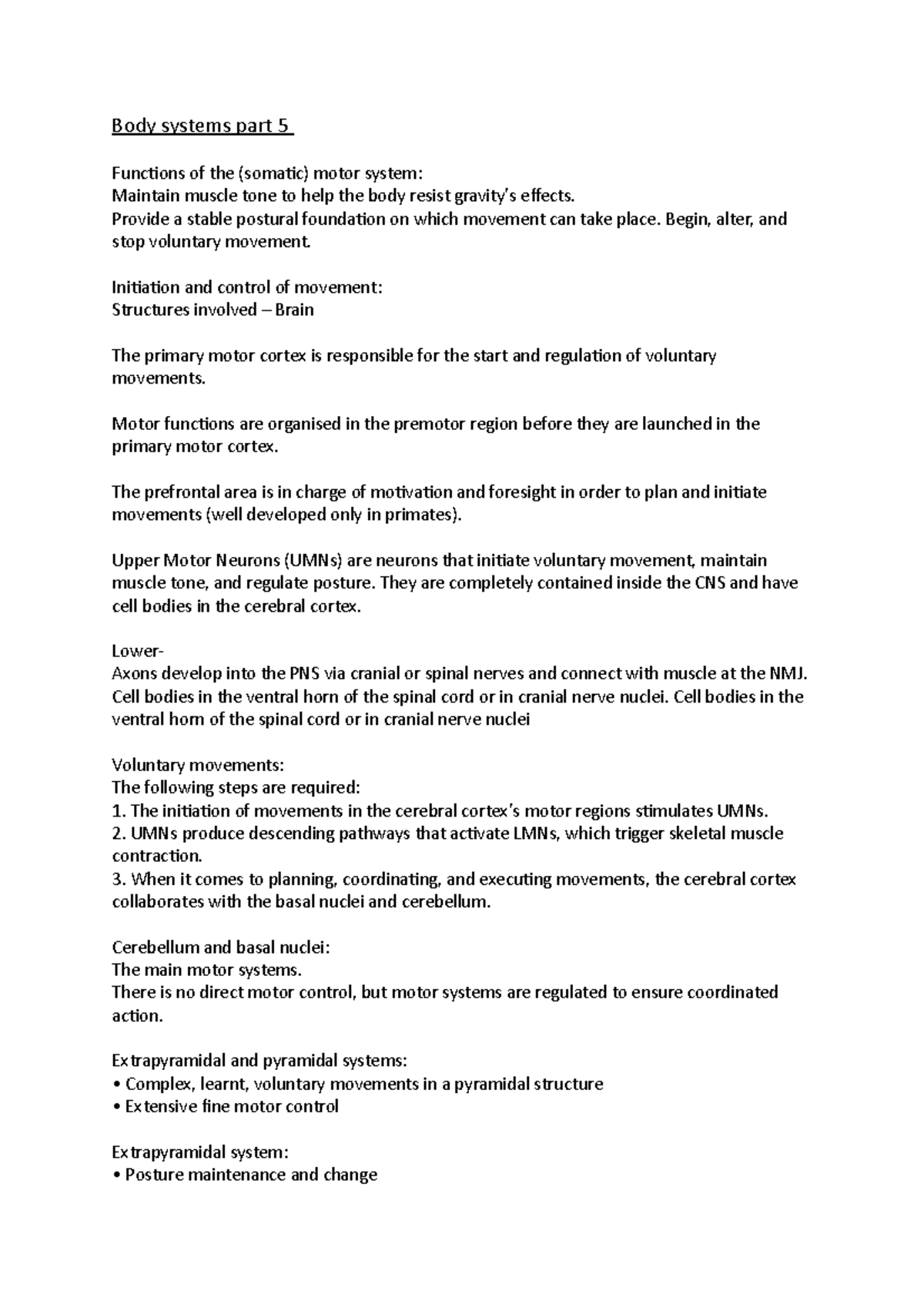Body systems part 5 - These subtopics are included in Anatomy and ...
