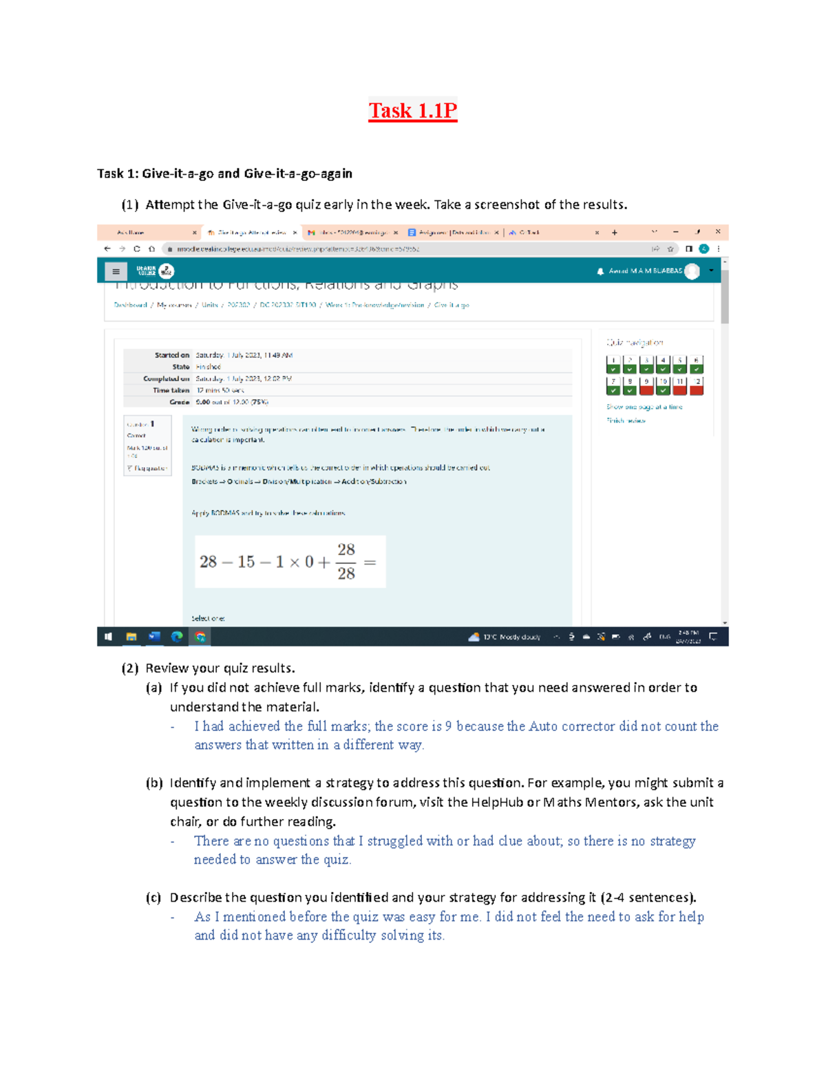 Task 1 - week1 - Task 1 Task 1: Give-it-a-go and Give-it-a-go-again (1 ...