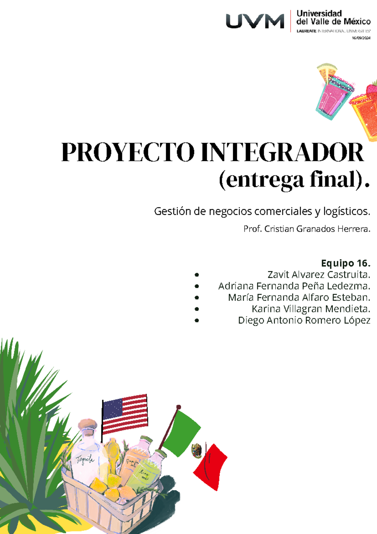 ACTIVIDAD 10 PROYECTO INTEGRADOR ETAPA III - PROYECTO INTEGRADOR (entrega final). Equipo 16 ...
