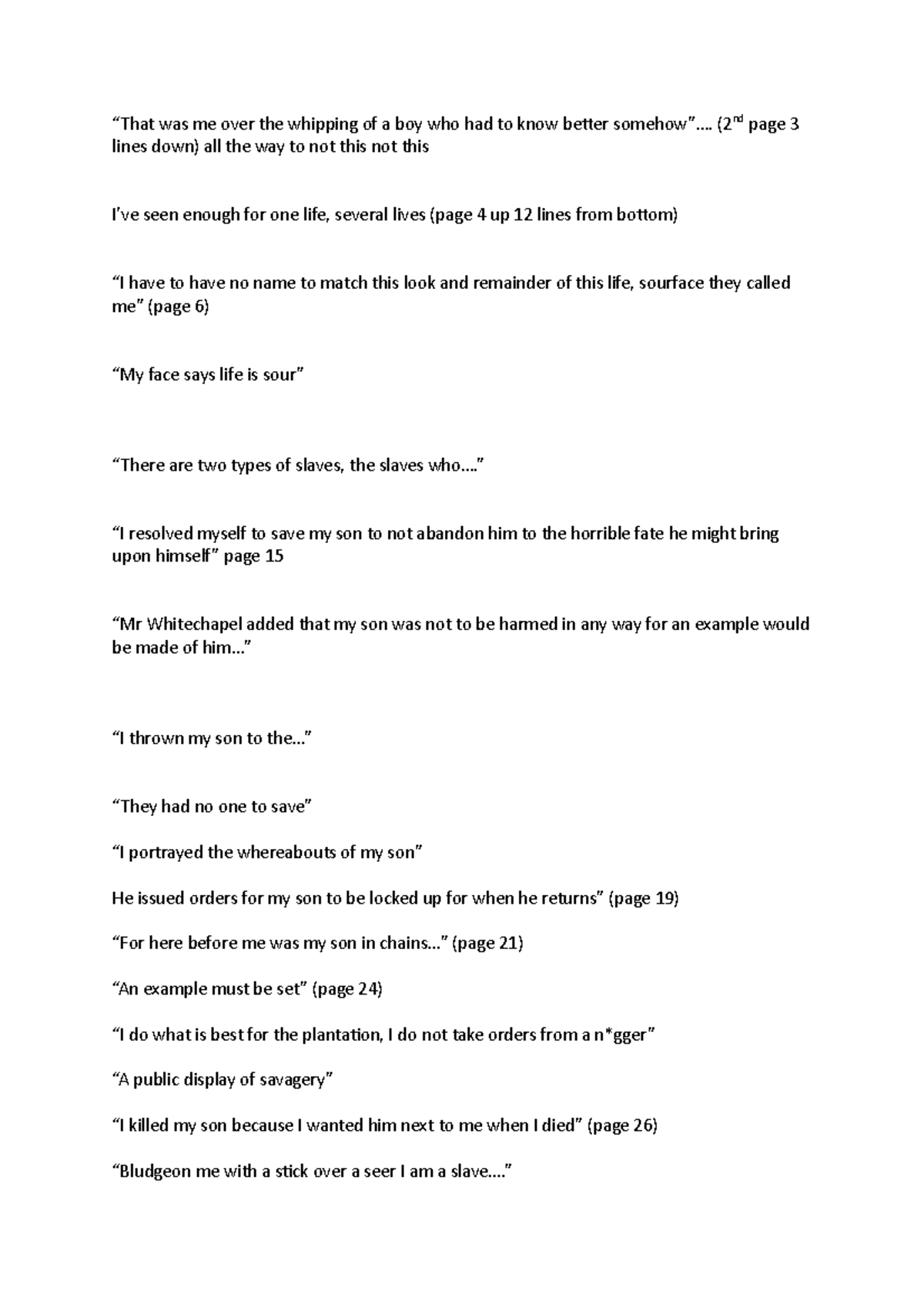 The longest memory quotes - “That was me over the whipping of a boy who ...