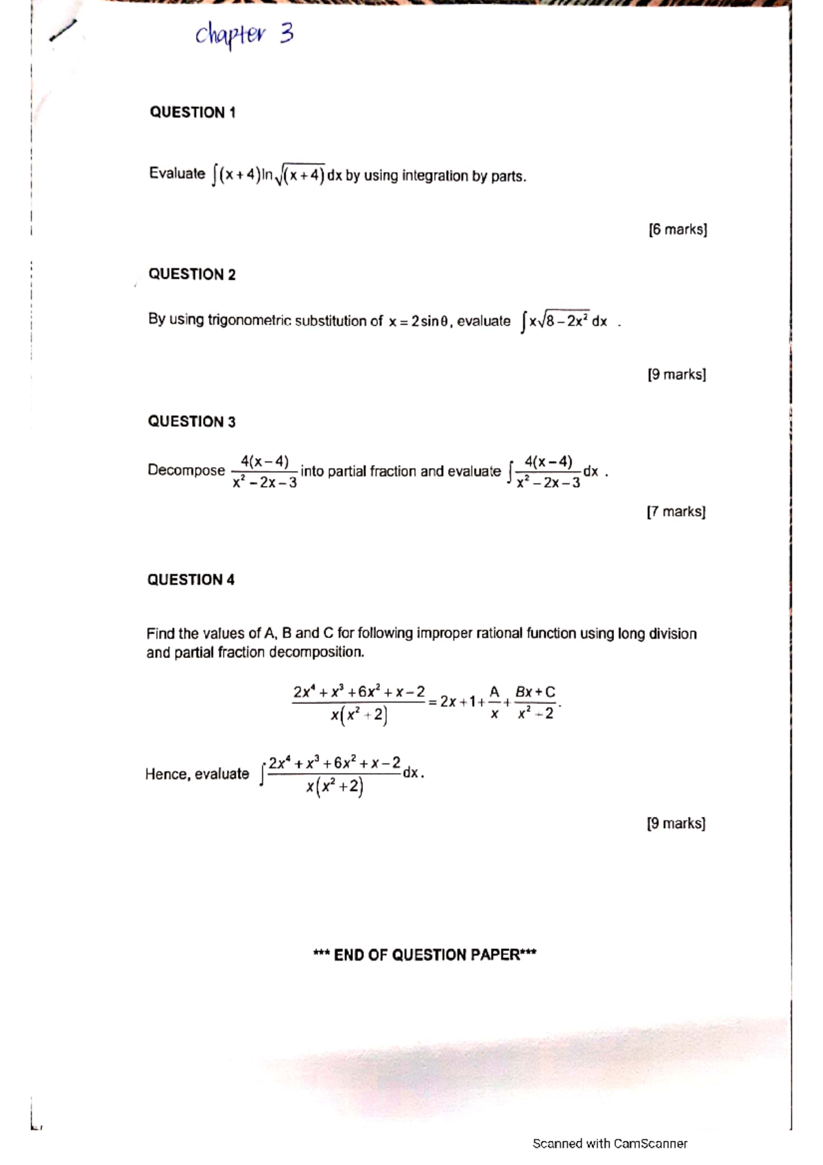 FOUNDATION OF APPLIED MATHEMATICS - Calculus I - Studocu