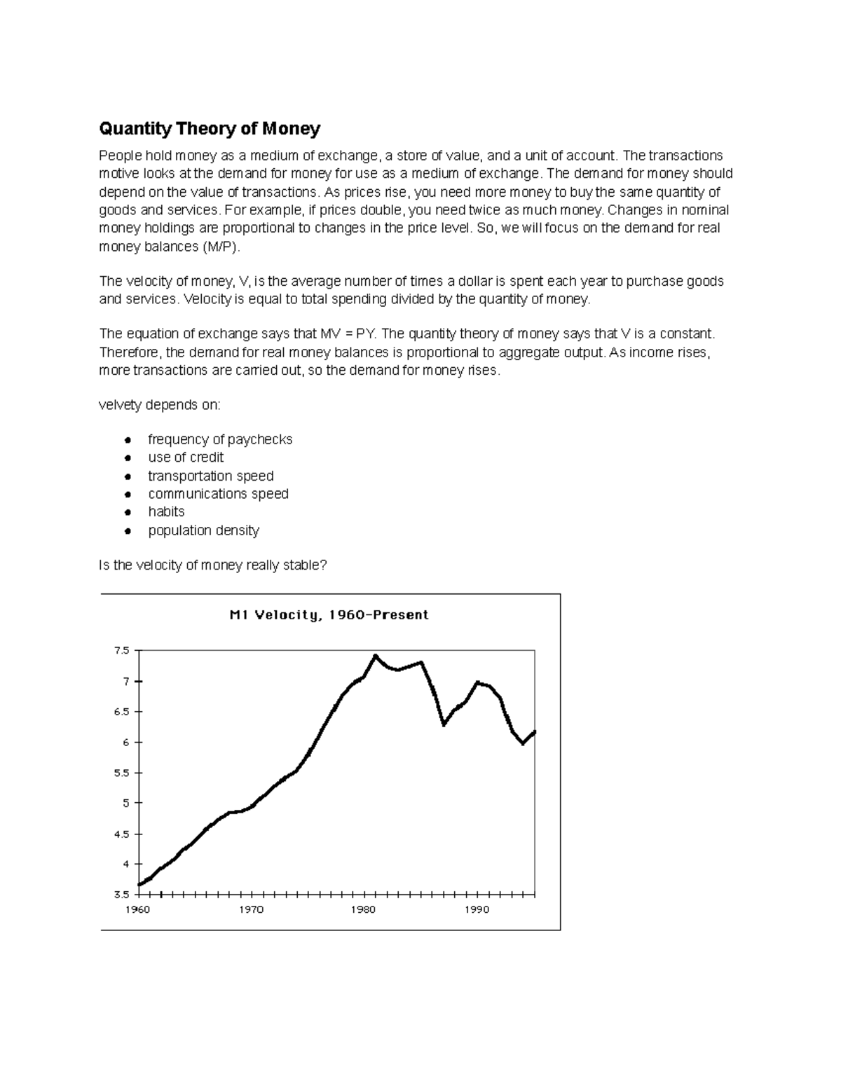 Untitled document - 2023-03-11T2003 13 - Quantity Theory of Money ...