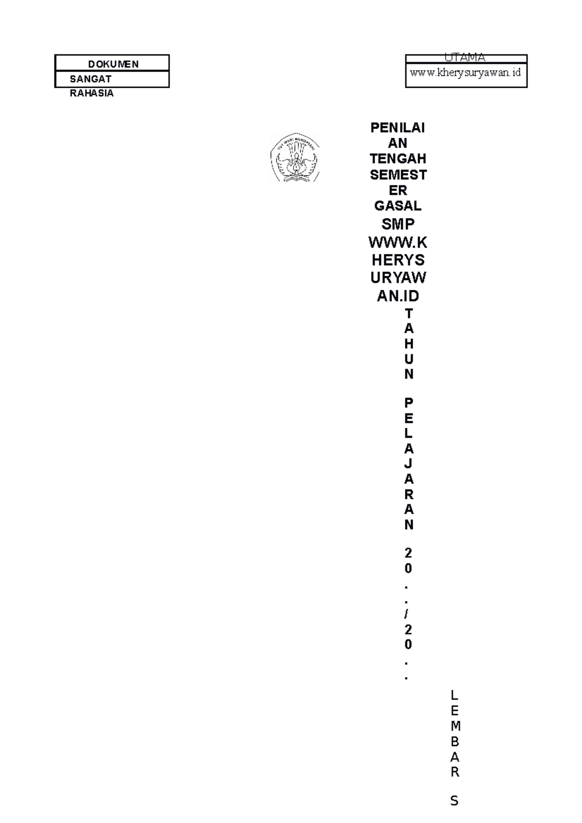 3- Soal PTS PPKN Kelas 8 - www.kherysuryawan.id - DOKUMEN SANGAT ...
