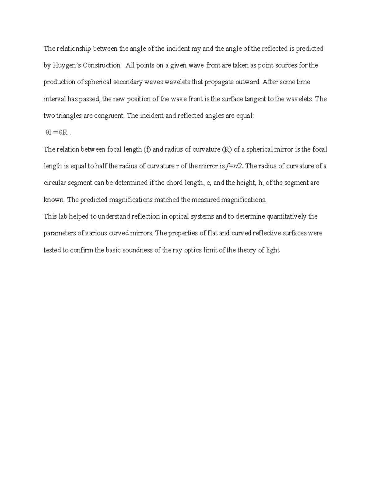 2021_Physics_Reflection - PHYS 114 - CUNY - Studocu