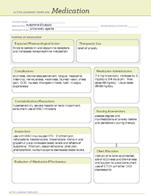 Risperdal - ATI medication template - ACTIVE LEARNING TEMPLATES ...
