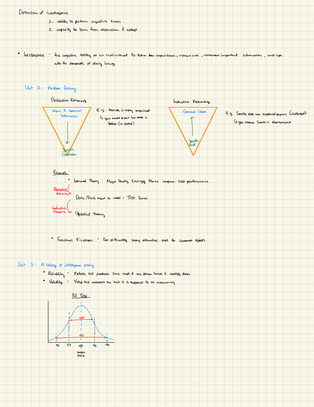 Problem Solving And Intelligence - Definition of Intelligence 1 ...