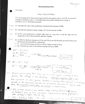 Gen Chem Chapter 4 - Dr. Umile's Lecture Notes - CHM 1151 - Studocu
