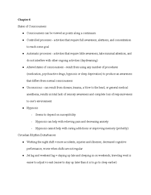 PSY 101 Exam 2 Study Guide - Exam 2 Study Guide Study Tips: 1. See our study tips page in our ...