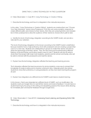 DHM2 TASK 1 - passed - DHM2 — DHM2 TASK 1: TECHNOLOGY WEBSITE FOR ...