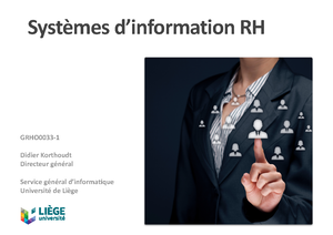 Notes de cours de système d'information des ressources humaines SIRH ...