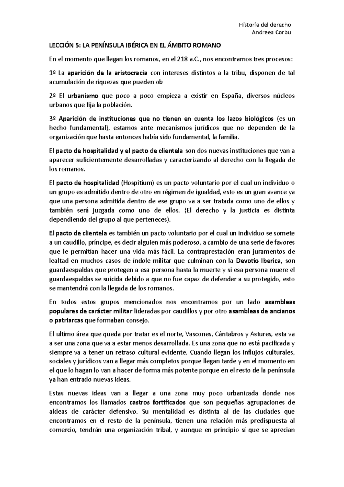 Lección 5. LA Península Ibérica EN EL Ámbito Romano - Historia del ...