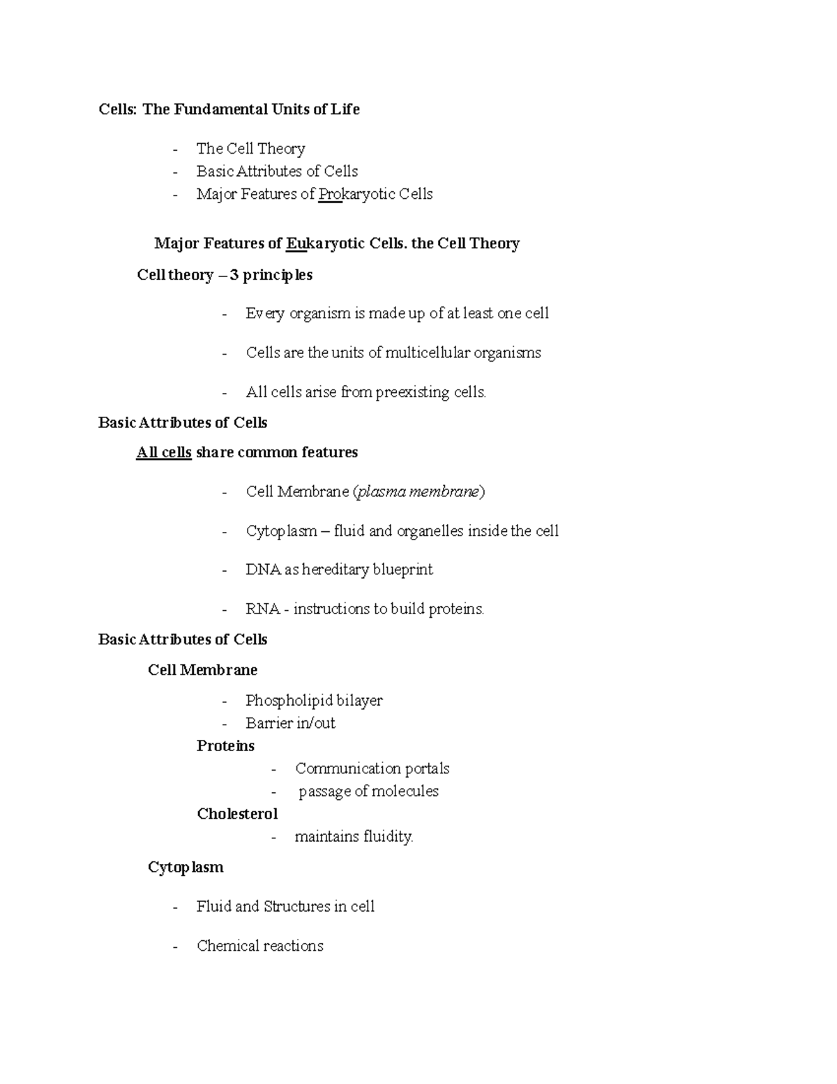 Cells - Cell, cell theory, its fundamentals, and different types ...