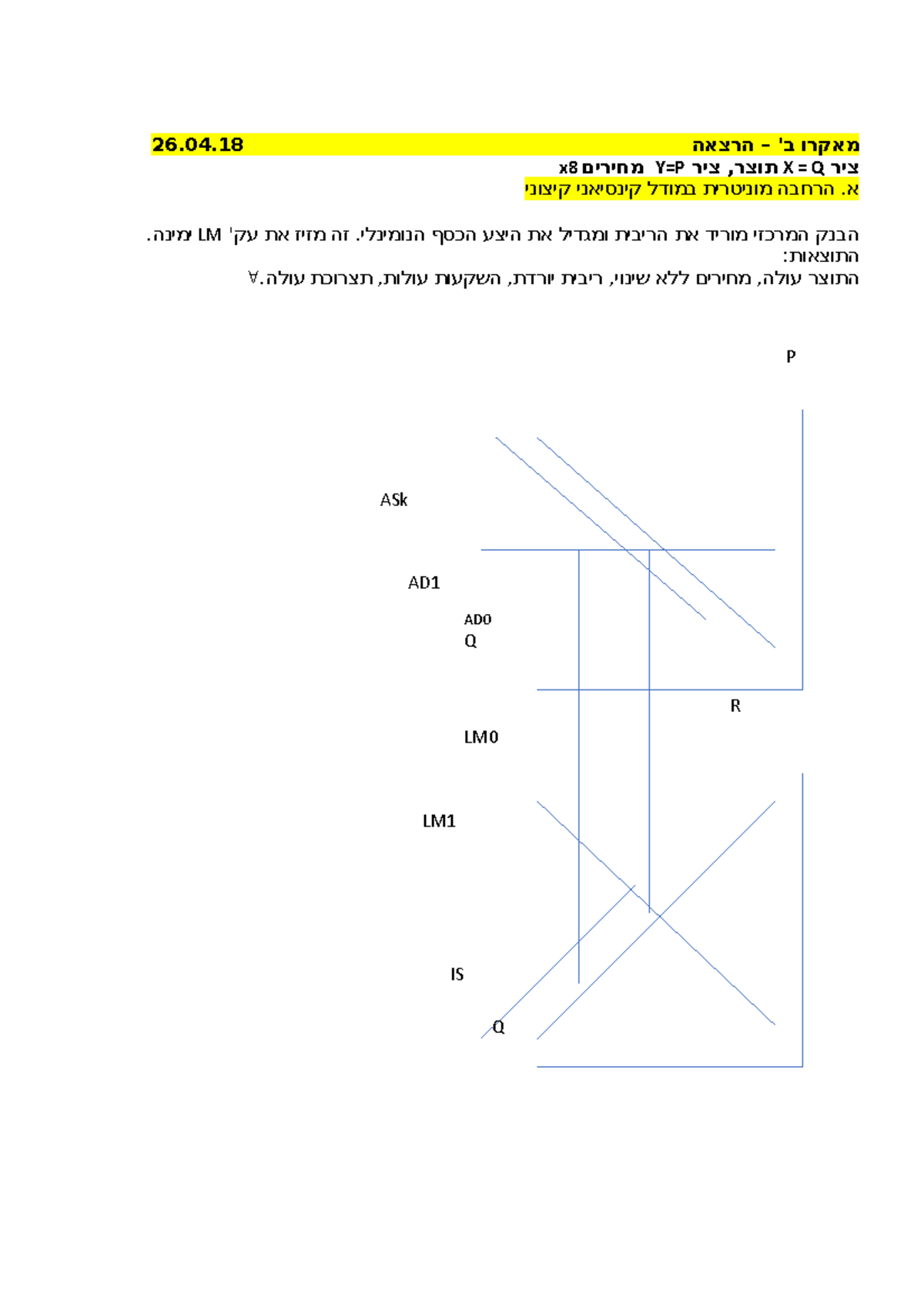 26:04 lecture - Keynesian model, Classical model , Neo Keynesian model ...