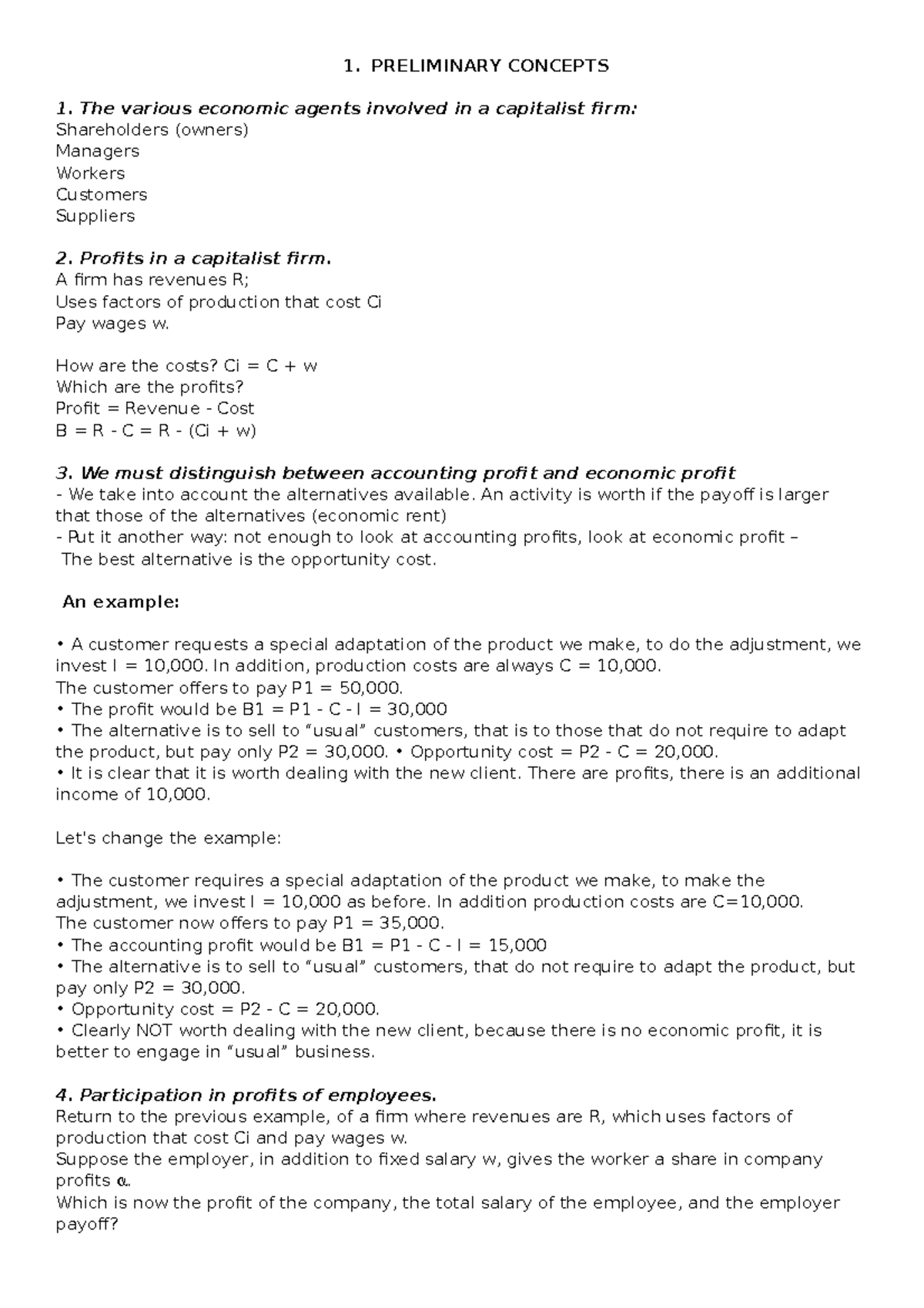 1. Preliminary Concepts - 1. PRELIMINARY CONCEPTS 1. The various ...