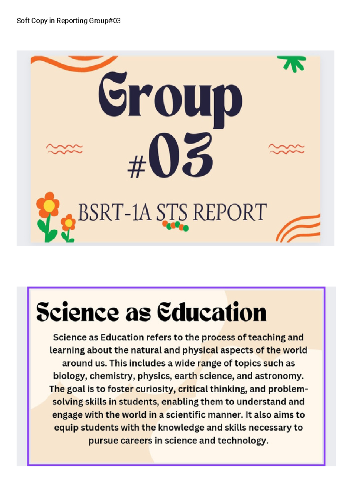 Science and technology Society - Bachelor of Nursing - Soft Copy in ...