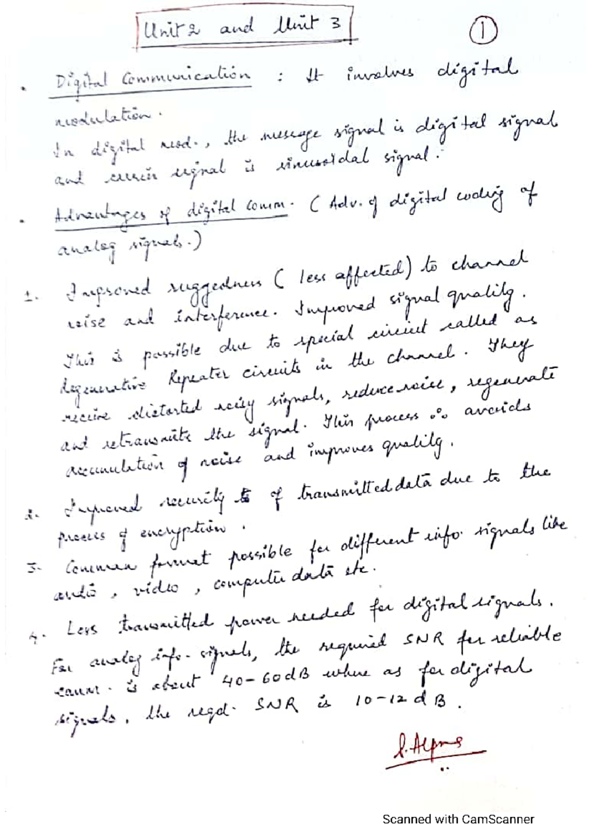 EC3005 unit2 3 part1 - This is the part 2 of Unit 1 of DCT notes ...