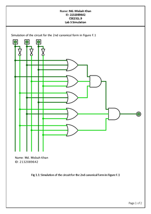 CSE231 seven segment display combination part logisim - Department of ...
