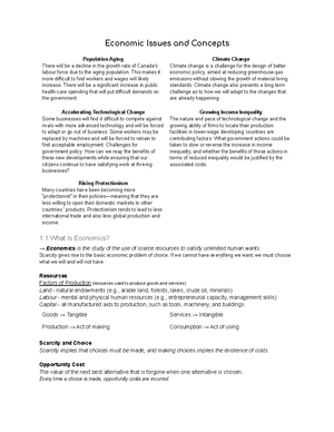 EC120 Midterm Cheat Sheet Detailed - FINITIONS FORMULAS n was cost opportunity whatyousacrifice ...