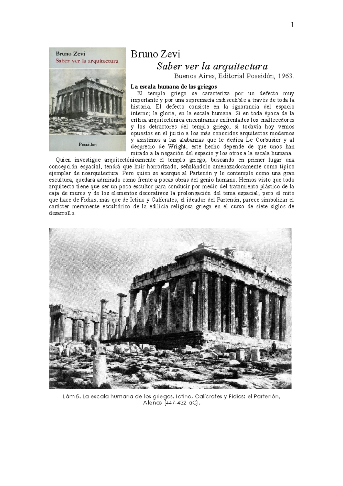 Bruno Zevi Saber ver la arquitectura - Bruno Zevi Saber ver la ...