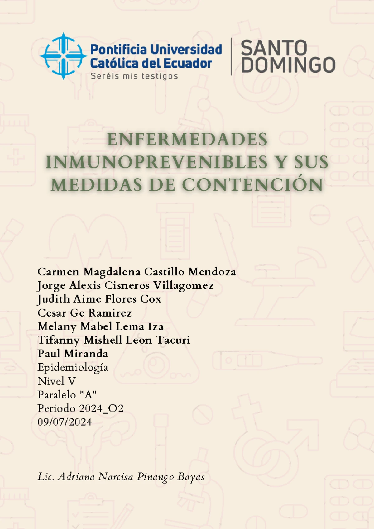 Enfermedades inmunoprevenibles (pdf.io) CADENA EPIDEMIOLOGICA ENFERM ...