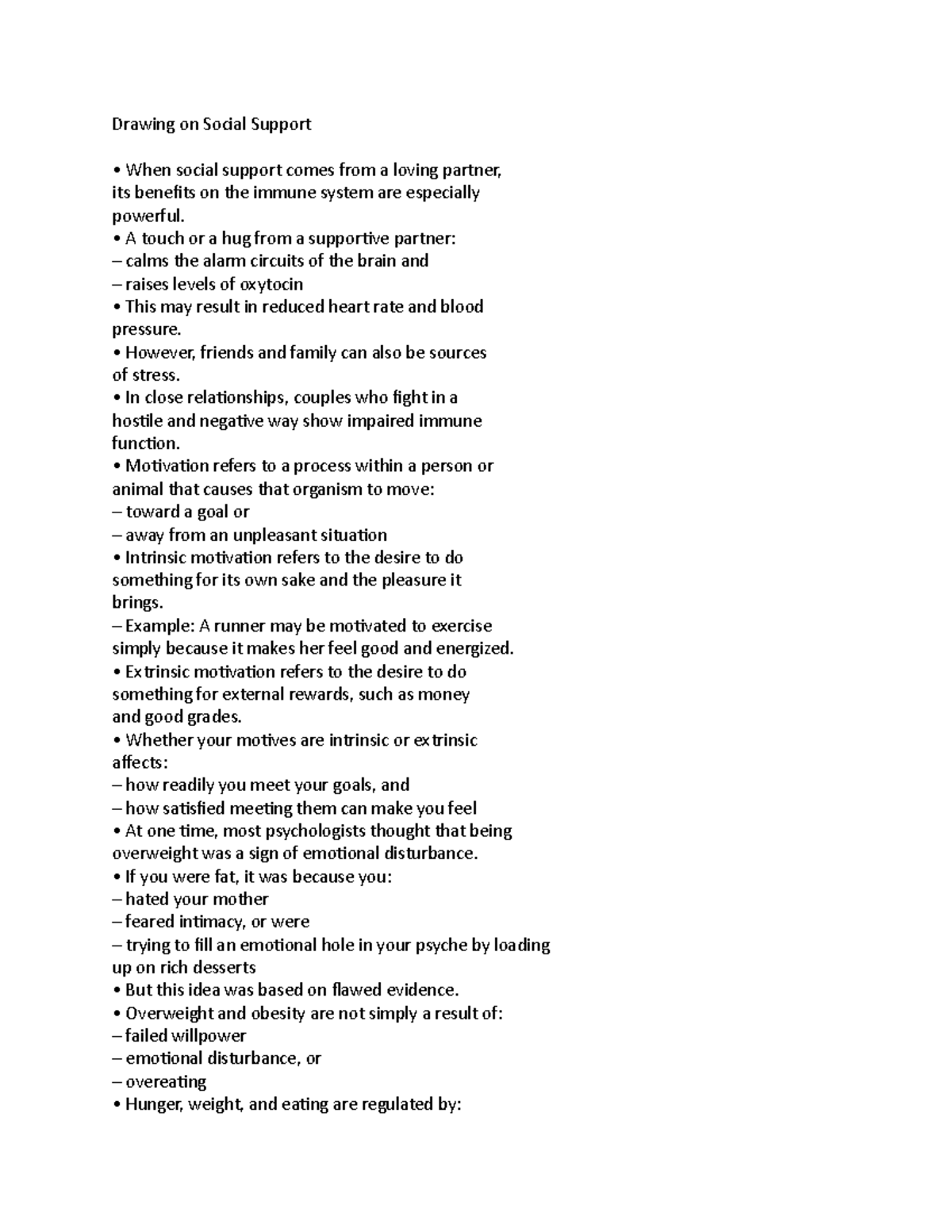 Drawing on Social Support - Drawing on Social Support When social ...