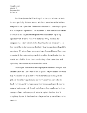 Bus 210 mod 5 assignment new - Module 5 assignment Business 210 10/06 ...