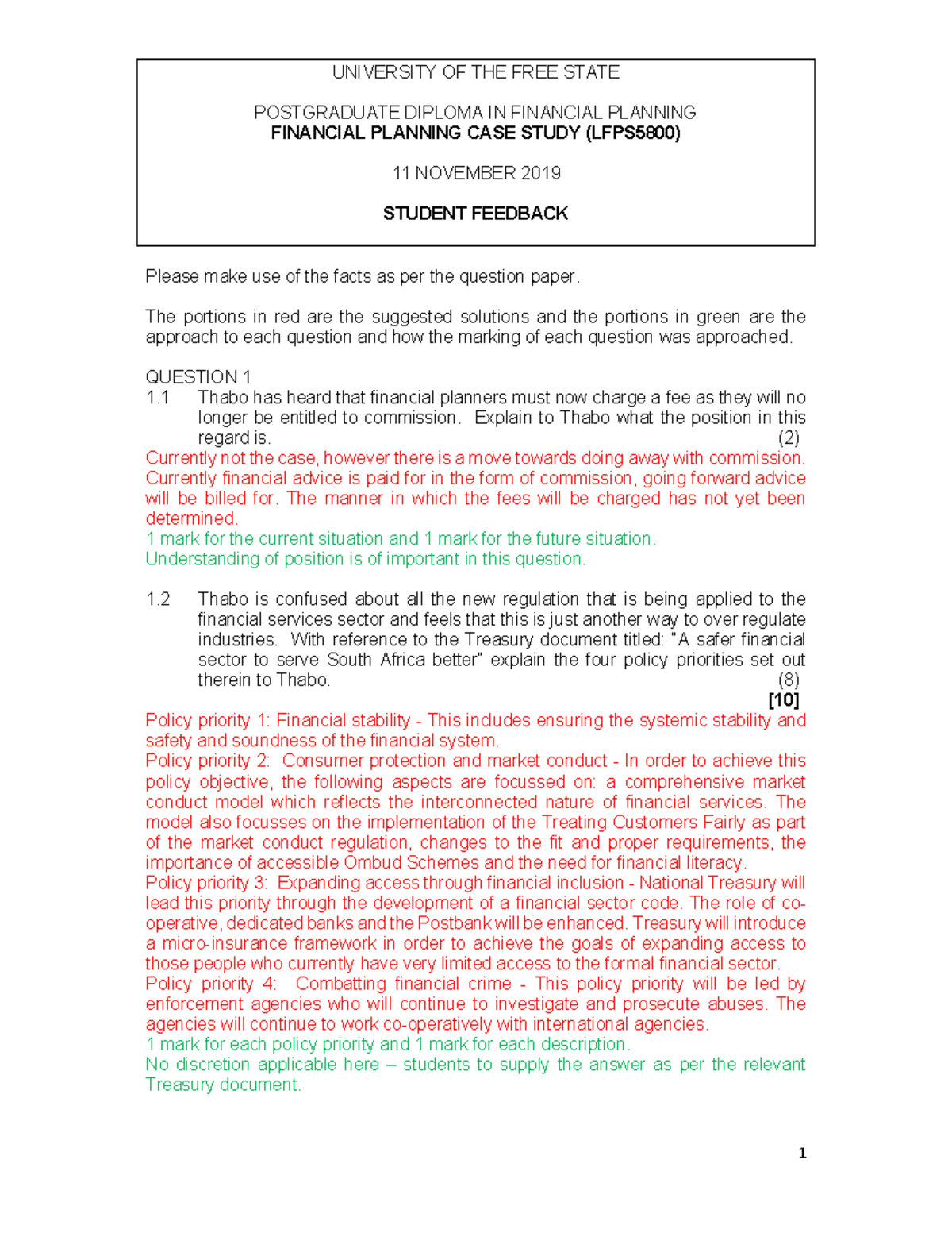 Exam 15 November 2019 Answers Warning Tt Undefined Function 32