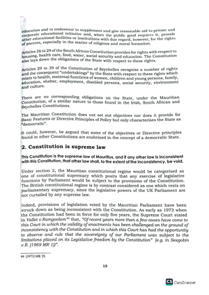 The constitution of Mauritius book by Meetarbhan 2 - AS Law - Studocu