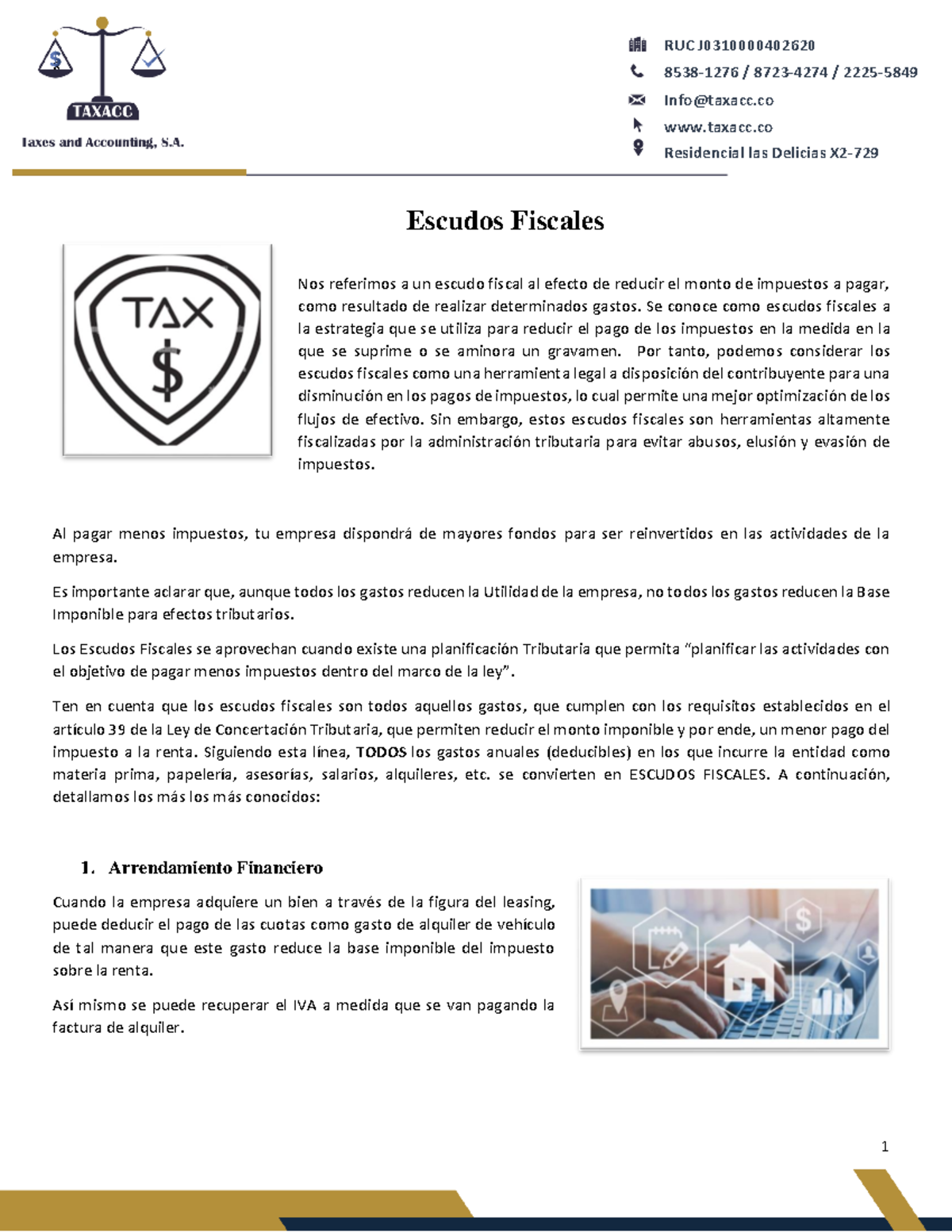 BLOG Escudos Fiscales - 8 1 RUC J 8538-1276 / 8723-4274 / 2225- Info ...