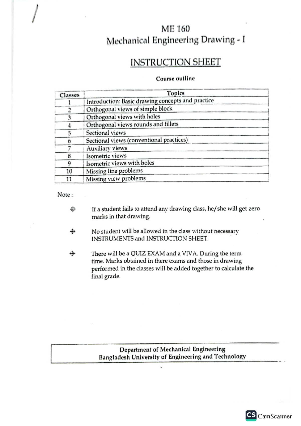Mecha Drawing Instructions - Mechanical Engineering Design - Studocu
