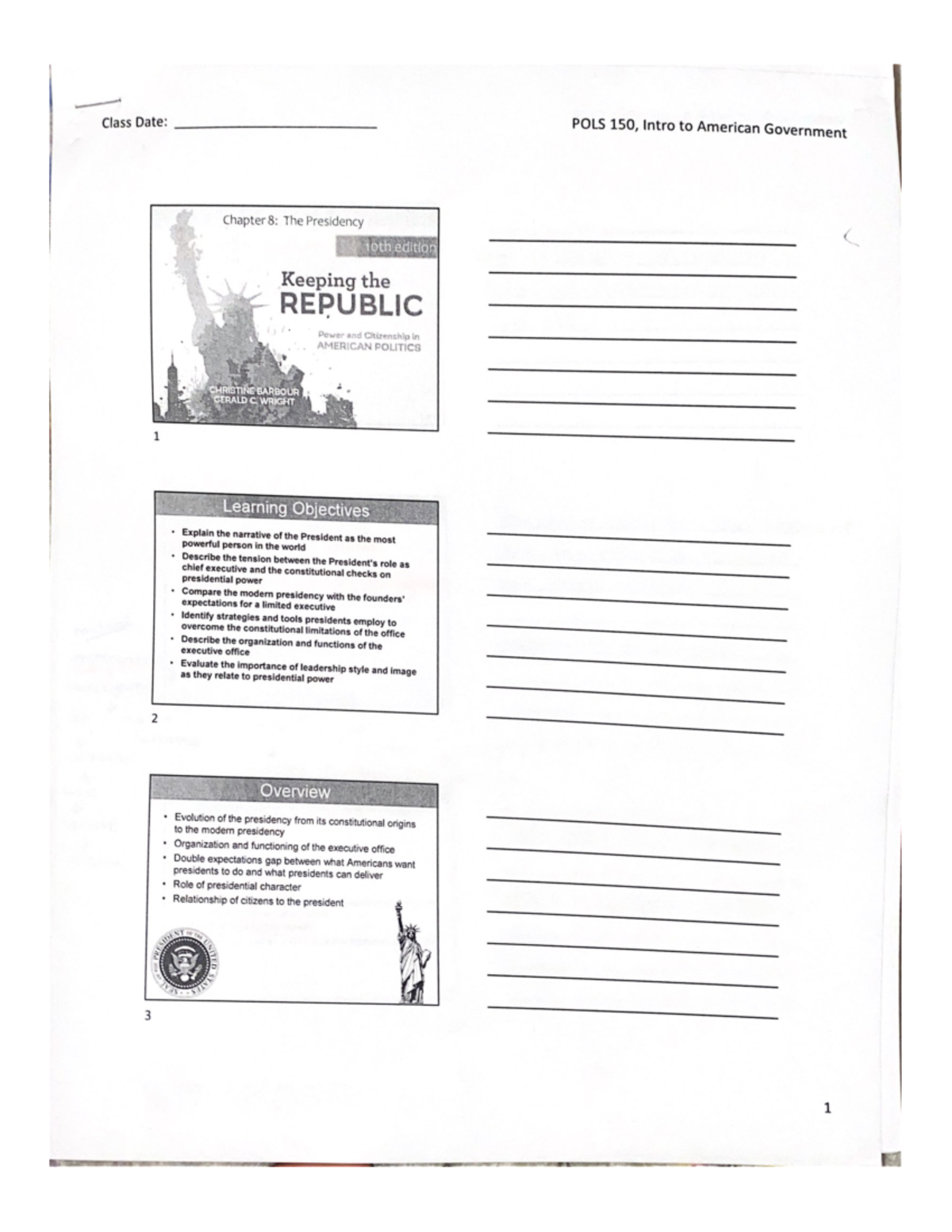 Chapter 8 Powerpoints - POLS 150 - Studocu