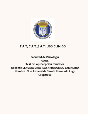 Laminas TAT Y CAT - usalo bien - T.A, C.A.,S.A: USO CLINICO Facultad de ...