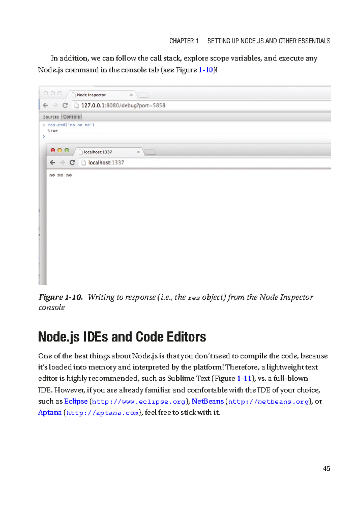 Practical Node Js 14 Node Ides And Code Editors One Of The Best Things About Node Is That You