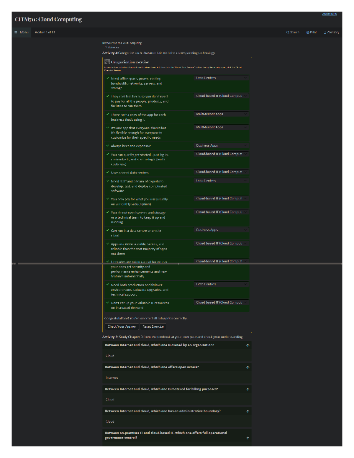 ITM711 Module 1-Self-Test with Answers - ITM 711 - Studocu